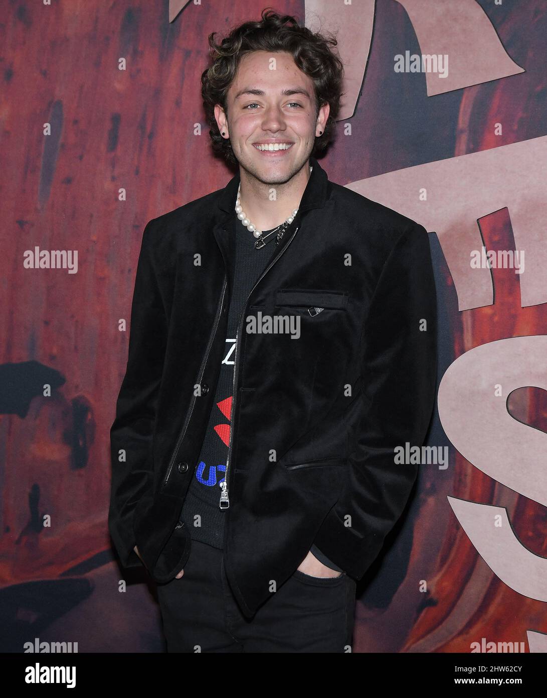 Los Angeles, USA. 03rd Mar, 2022. Ethan Cutkosky arrives at the FRESH ...
