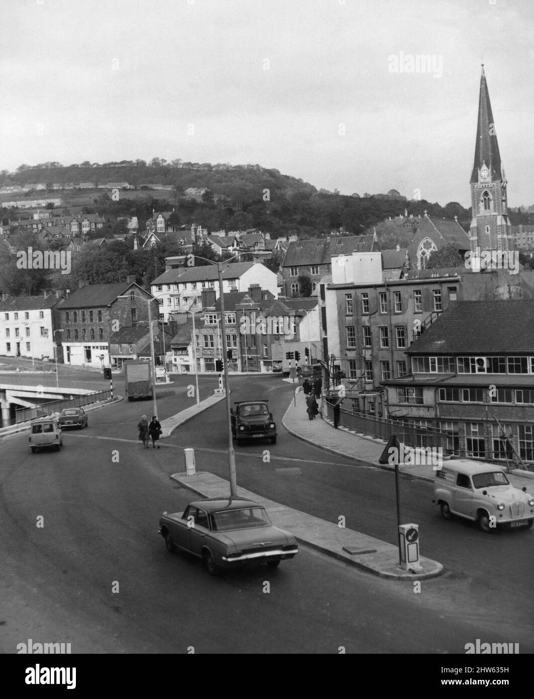 Pontypridd bridge Black and White Stock Photos & Images - Alamy