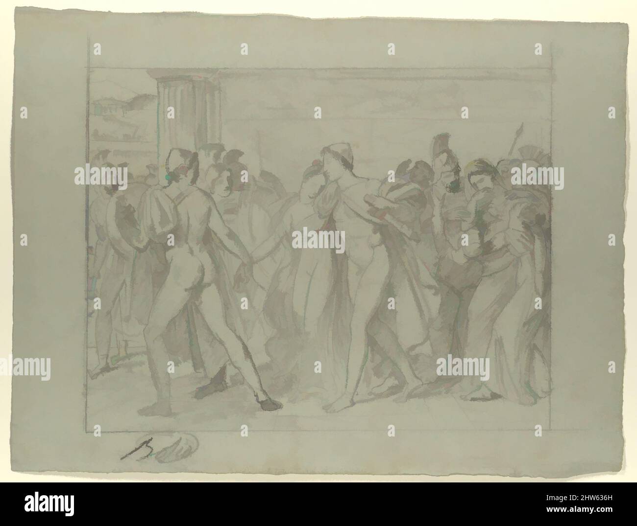 Art inspired by Composition Study for 'Castor and Pollux Freeing Helen ...