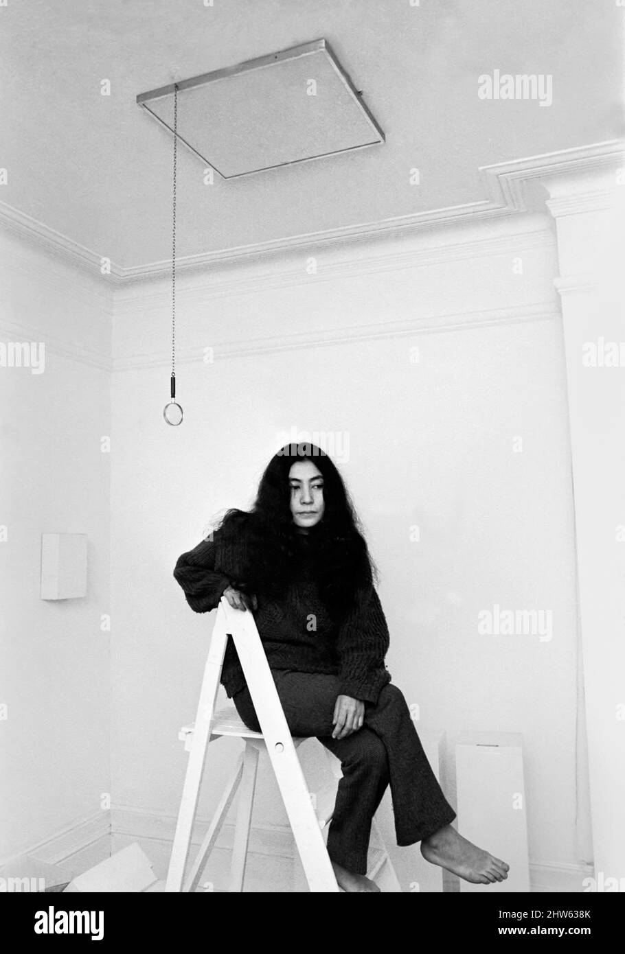 Japanese artist and singer Yoko Ono. 1967 A1313-012 Stock Photo - Alamy