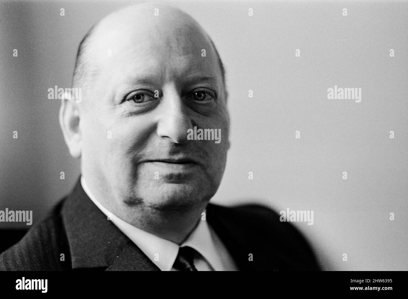 Media Mogul Lord Lew Grade poses for the camera. 24th January 1967 ...