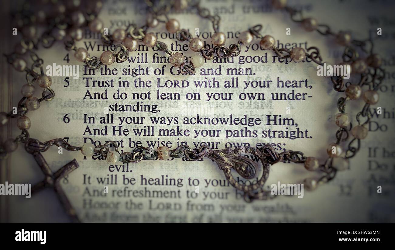 Top view bible verse hi-res stock photography and images - Alamy