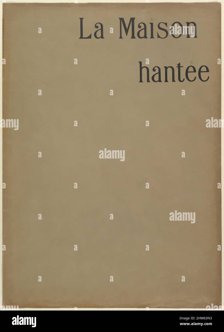 Art inspired by Brown Paper Cover (wrapper) for the series, The Haunted ...