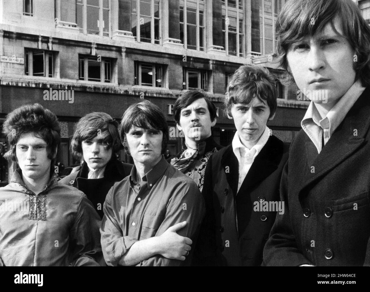 Music fashion group portrait Black and White Stock Photos & Images - Alamy