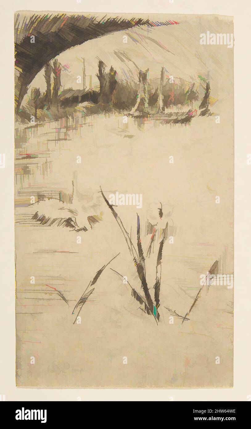 Art inspired by Swan and Iris (Sketch after Cecil Lawson's 'Swan and ...