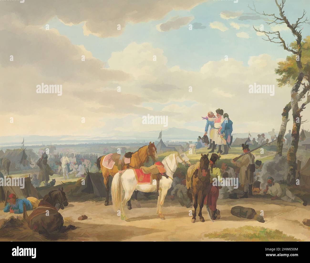 Art inspired by Austrian Soldiers, late 18th–19th century, Watercolor ...