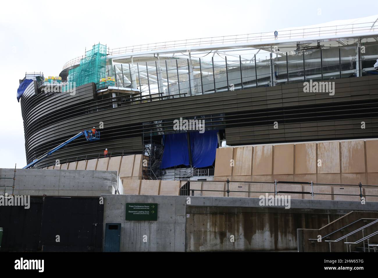 Sydney, Australia. 4th March 2022. Construction of the Sydney Football ...