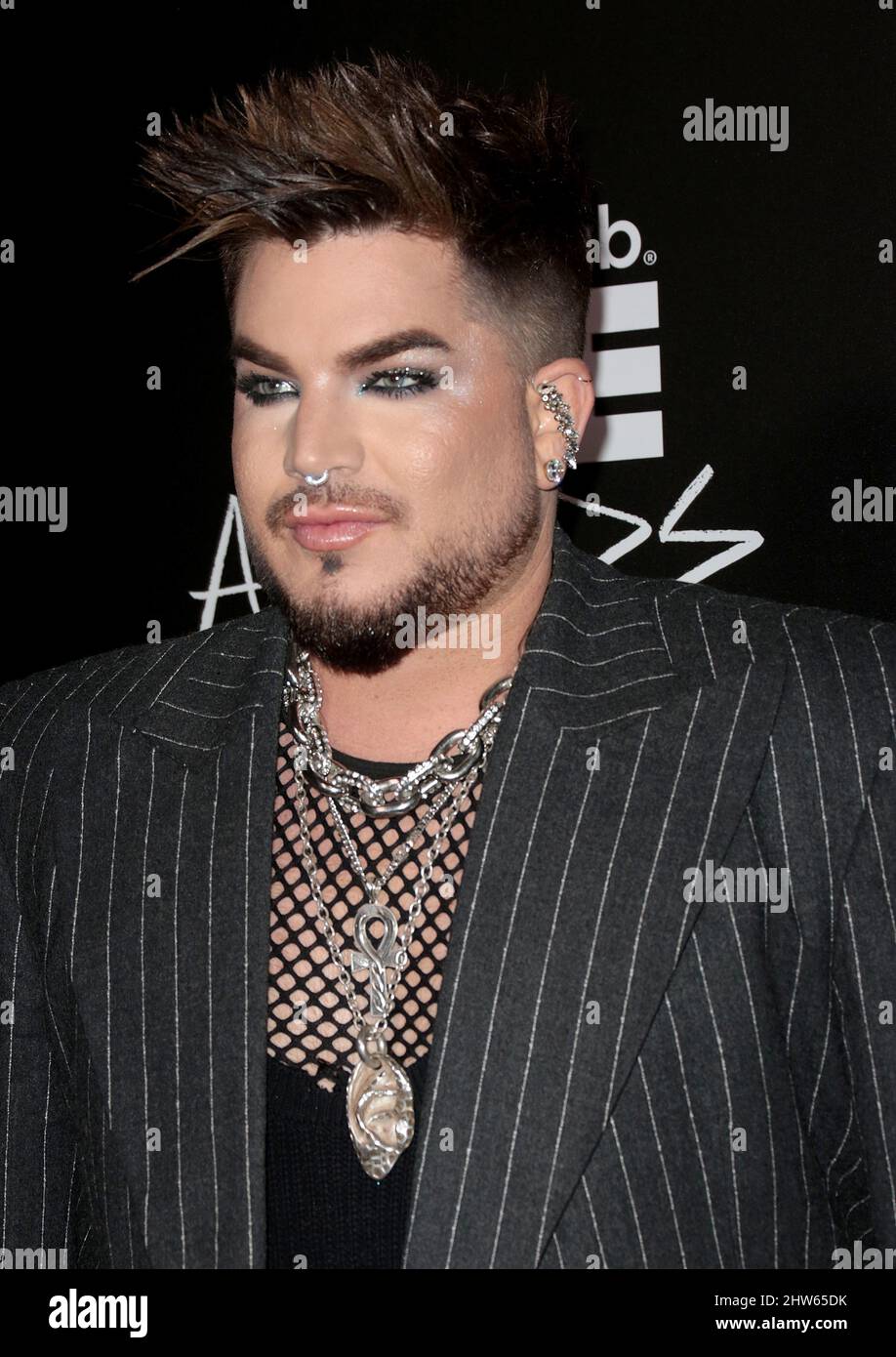 Mar 02, 2022 - London, England, UK - Adam Lambert attends The NME ... Mar 02, 2022 - London, England, UK - Adam Lambert attends The NME ...