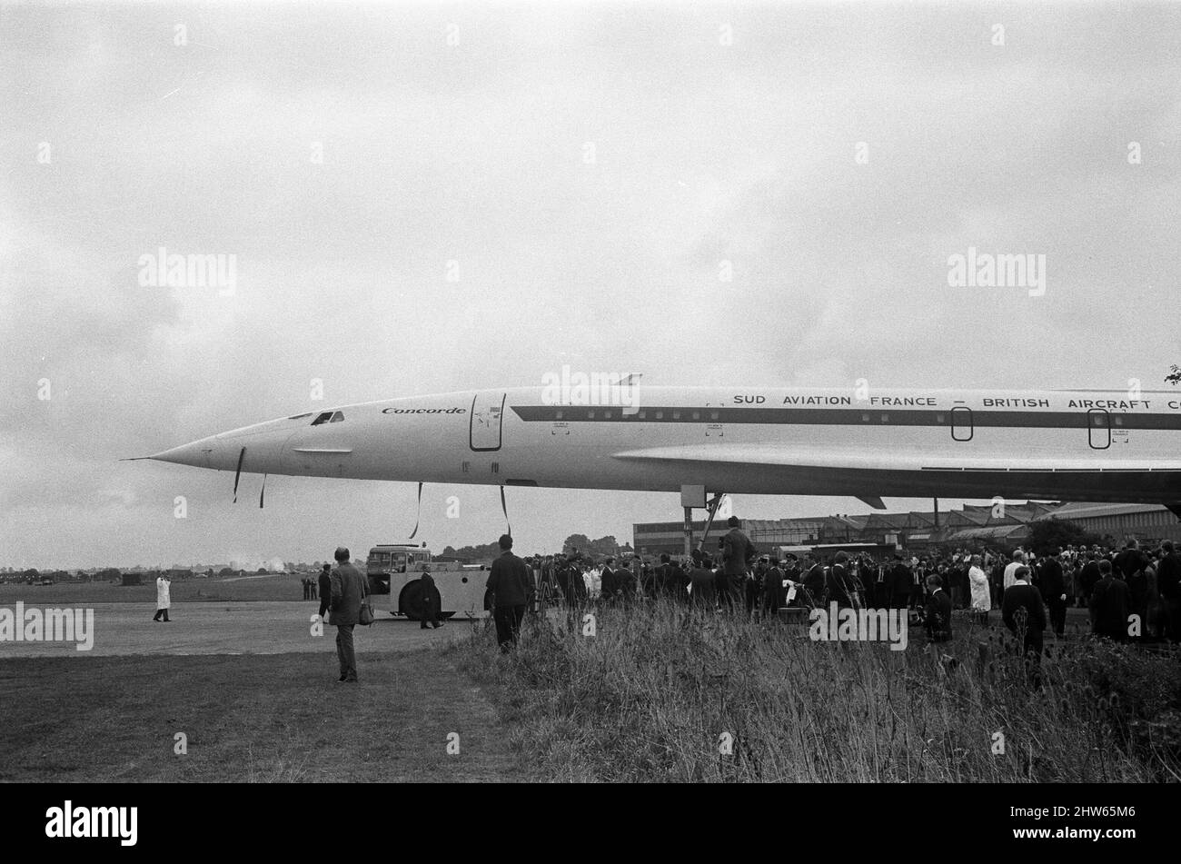 Concorde 002, the British assembled second of the Anglo-French ...