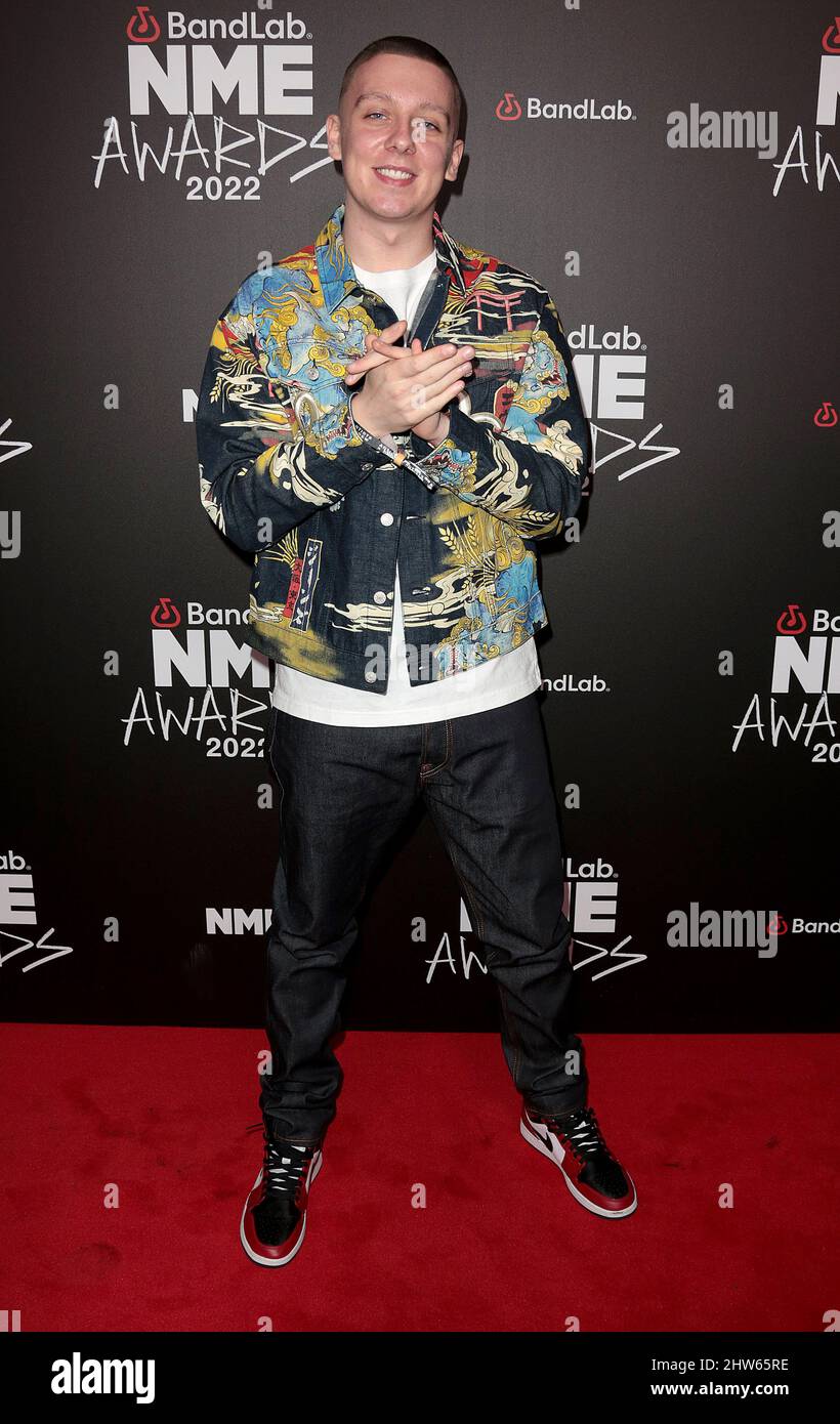 Mar 02, 2022 - London, England, UK - Aitch attends The NME Awards 2022 ...