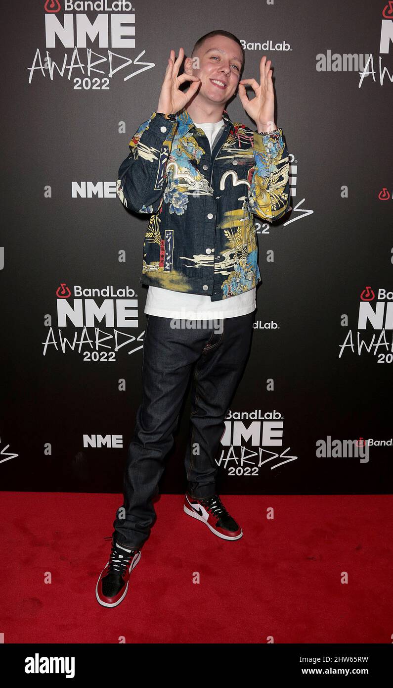 Mar 02, 2022 - London, England, UK - Aitch attends The NME Awards 2022 ...
