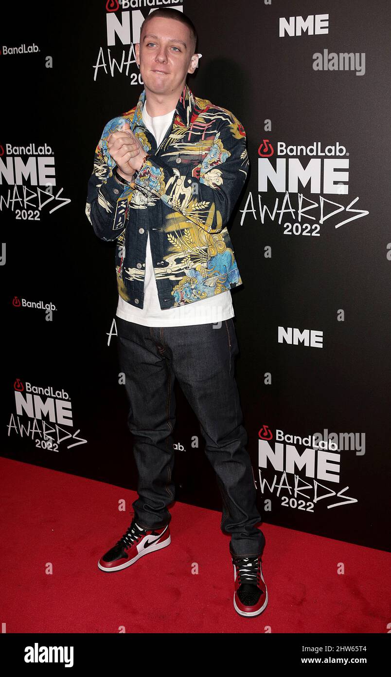 Mar 02, 2022 - London, England, UK - Aitch attends The NME Awards 2022 ...