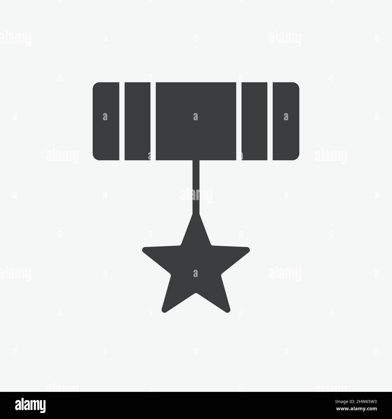 Military Insignia Award Flat Vector Icon Stock Vector Image & Art - Alamy