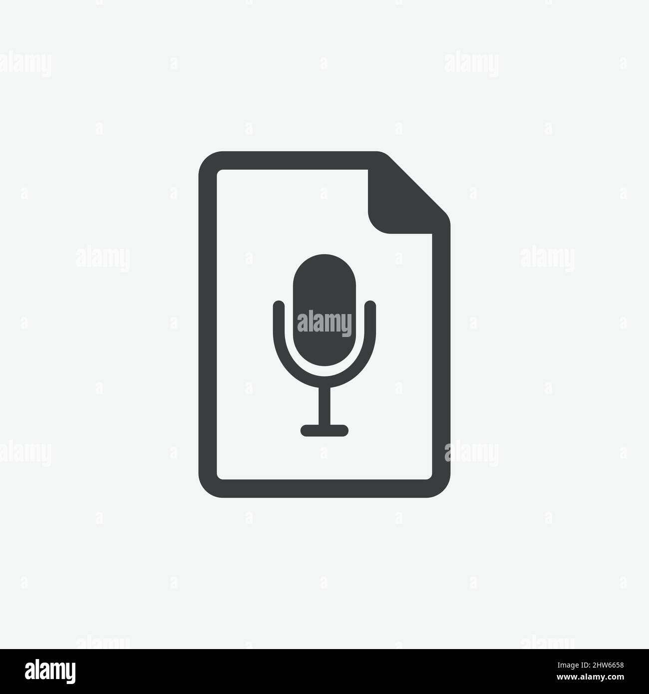 Broadcast document Stock Vector Images - Alamy