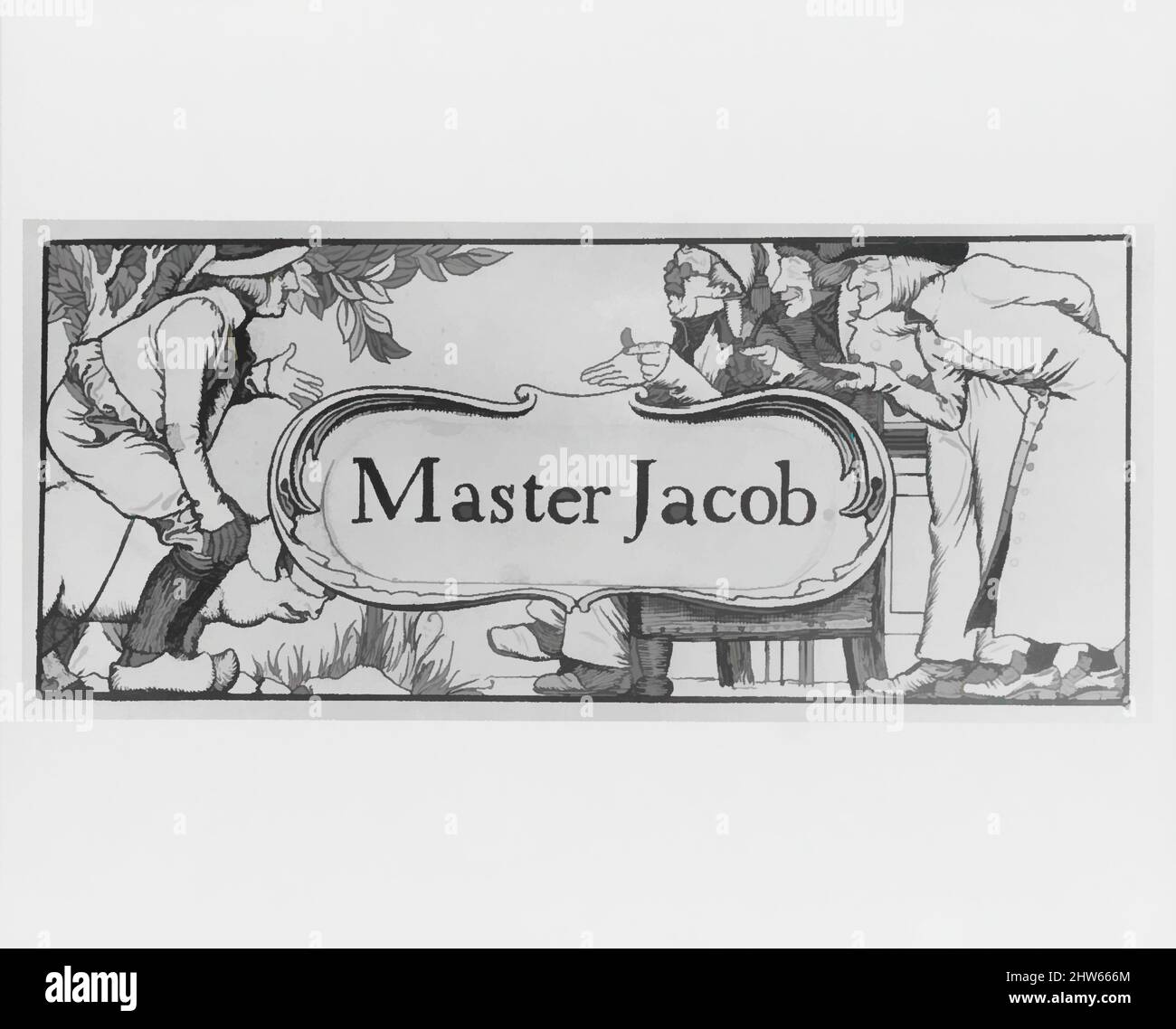 Art inspired by Master Jacob, illustration for Harper's Young People ...