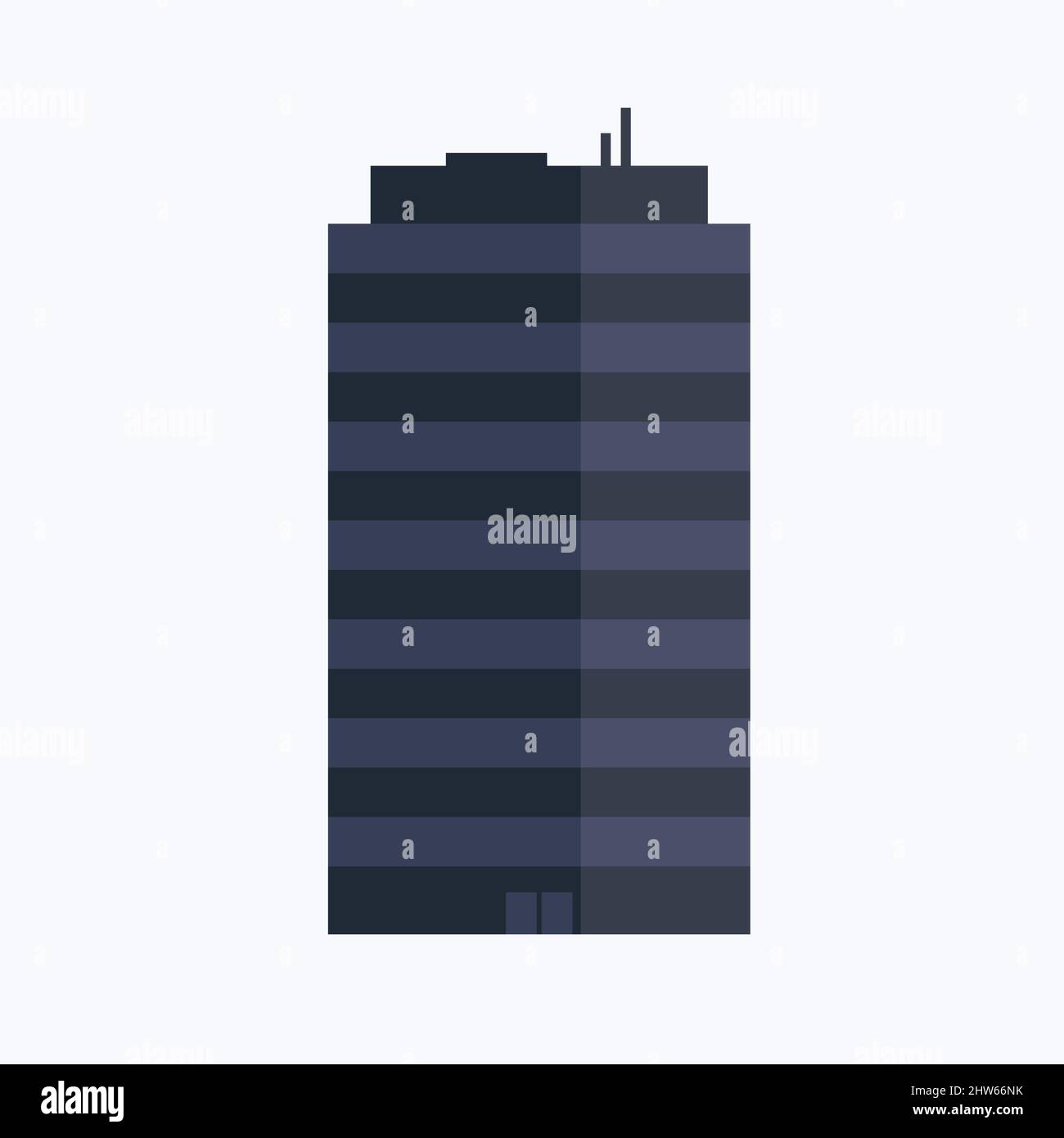 Building Office Skyline Color Vector Icon Stock Vector Image & Art - Alamy