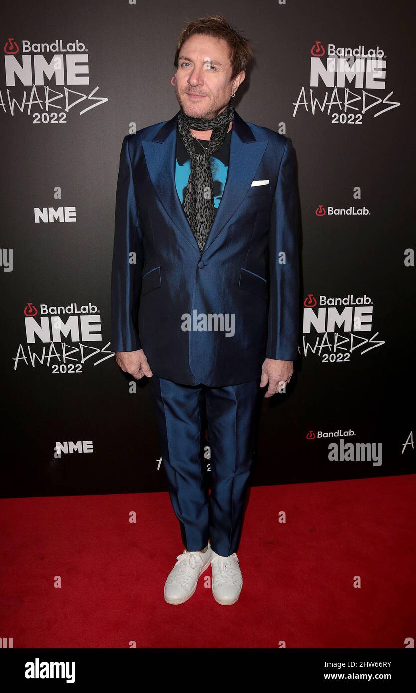 Mar 02, 2022 - London, England, UK - Simon Le Bon attends The NME ...