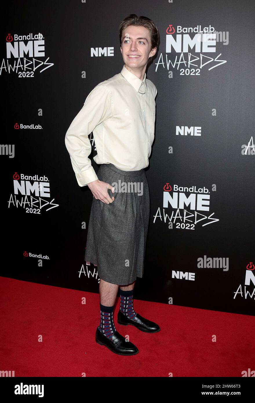 Mar 02, 2022 - London, England, UK - Francis Bourgeois attends The NME ...