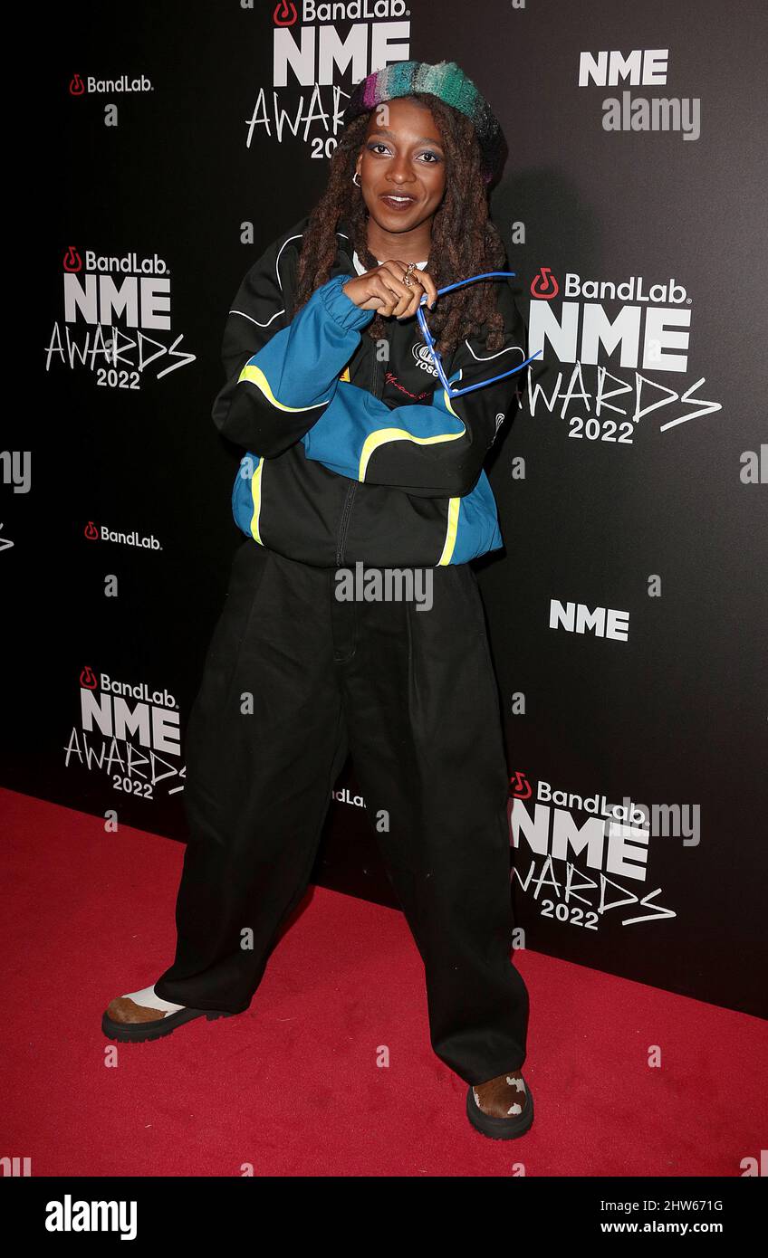 Mar 02, 2022 - London, England, UK - Little Simz attends The NME Awards ...