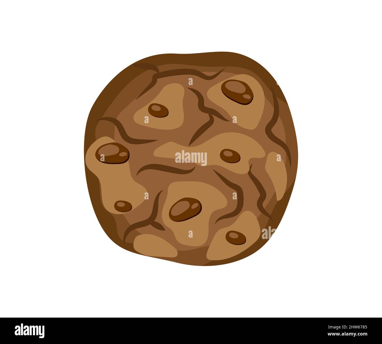 Peanut cookie Stock Vector Images - Alamy
