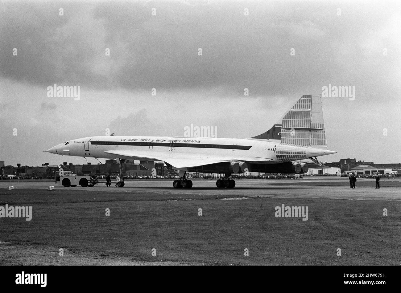 Concorde 002, the British assembled second of the Anglo-French ...