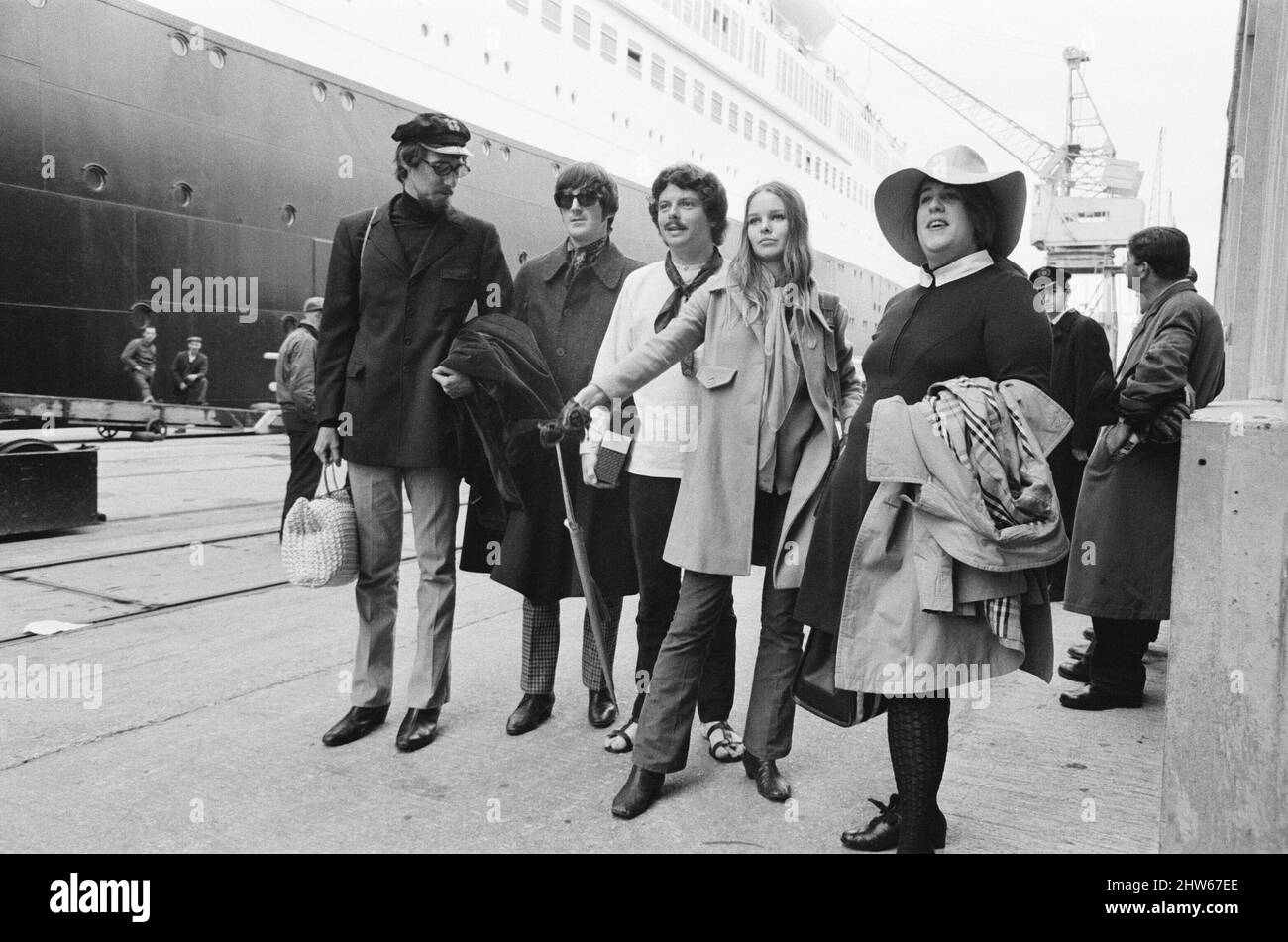 Scott McKenzie, pictured at the centre in white, Scott McKenzie was ...