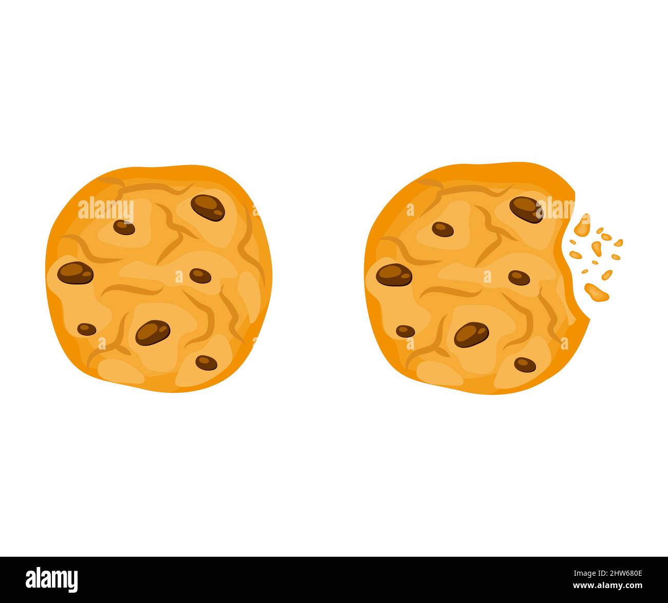 Set with bitten chocolate cookies vector Stock Vector Image & Art - Alamy Set with bitten chocolate cookies vector Stock Vector Image & Art - Alamy