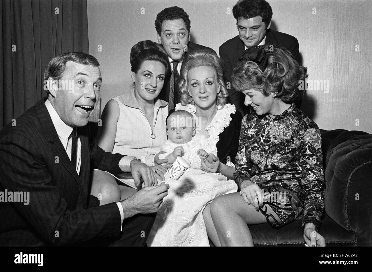 Val Doonican and his wife Lynn in supporting roles at the christening ...