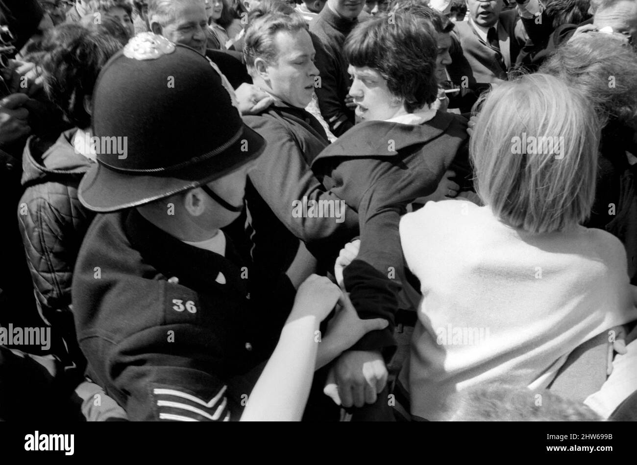 Mick jagger 1967 court hi-res stock photography and images - Alamy