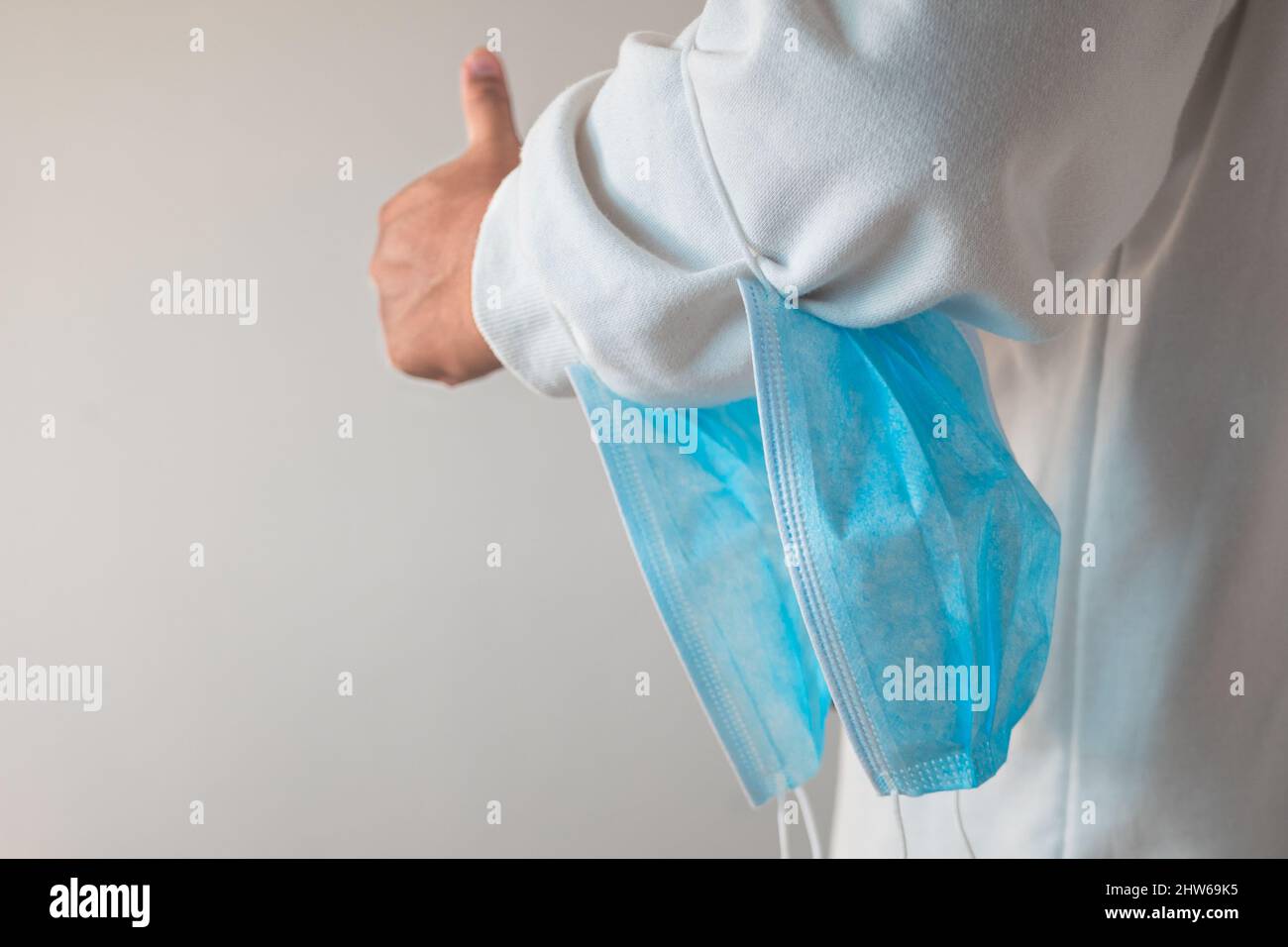 Double masking helps to improve the fit and filtration of first mask ...