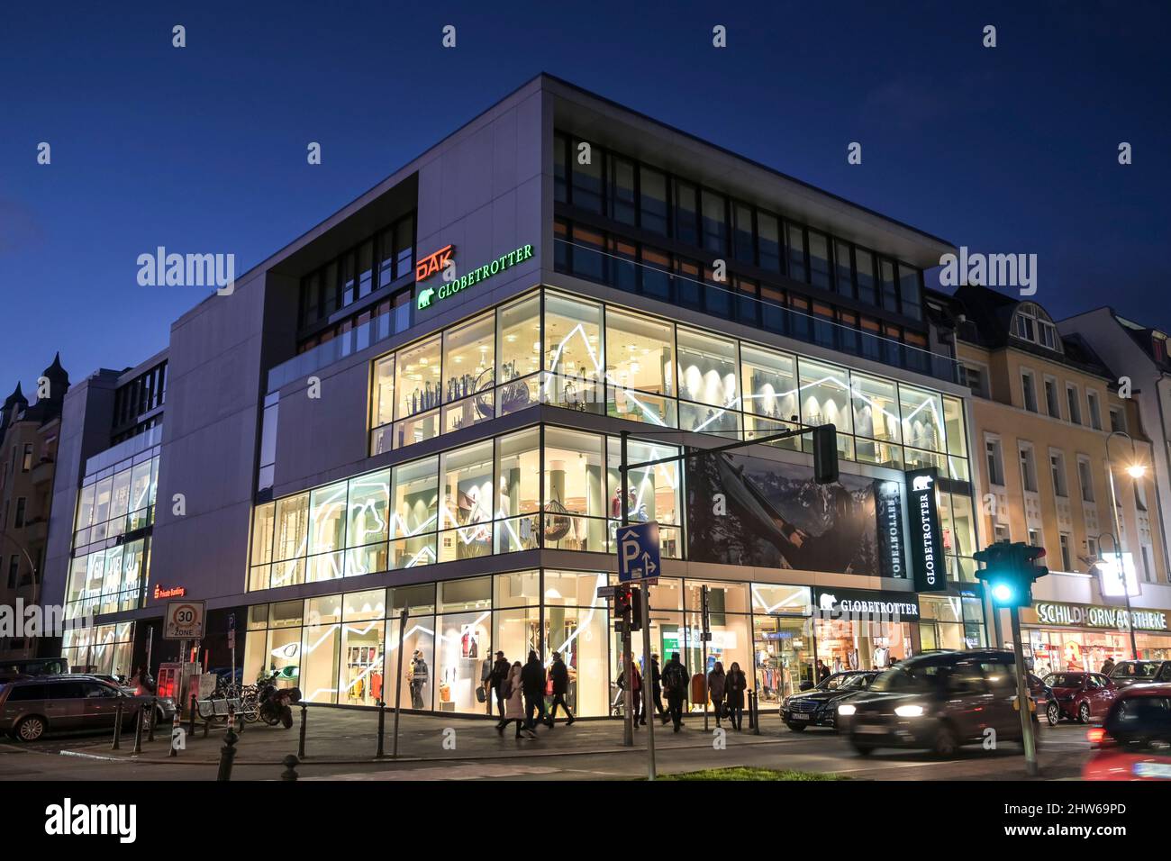 Globetrotter Filiale, Schlossstrasse, Steglitz, Berlin, Deutschland ...