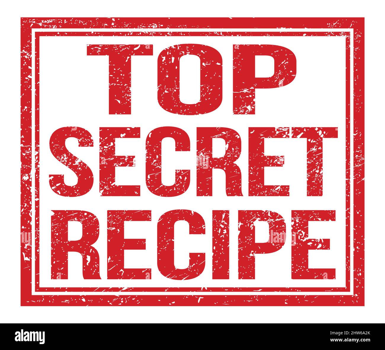 Top secret recipe hi-res stock photography and images - Alamy