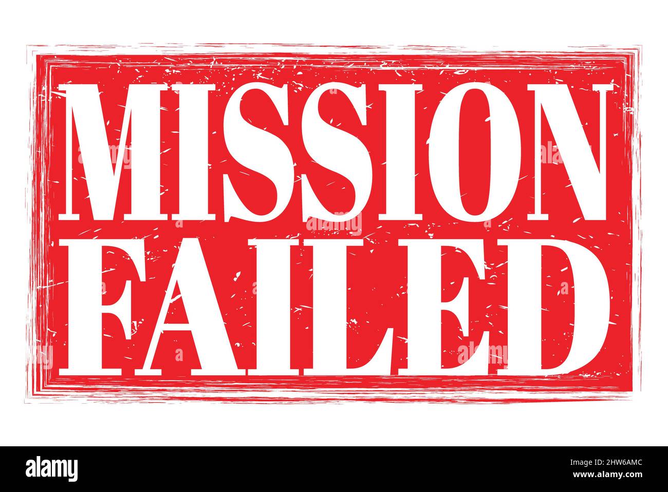 Mission failed stamp hi-res stock photography and images - Alamy