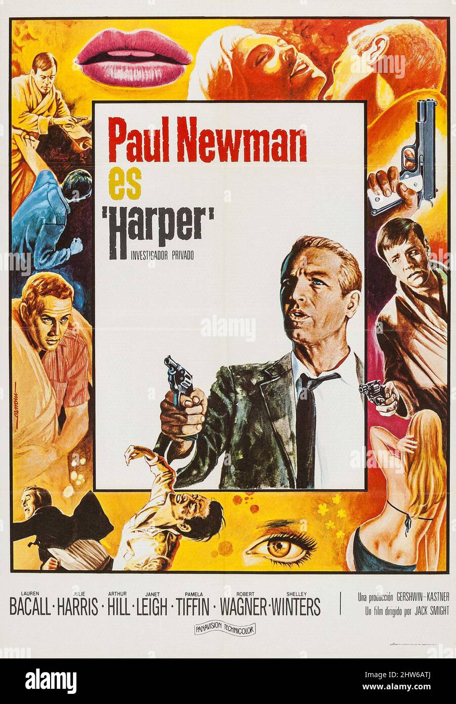 PAUL NEWMAN in HARPER (1966), directed by JACK SMIGHT. Credit: WARNER ...