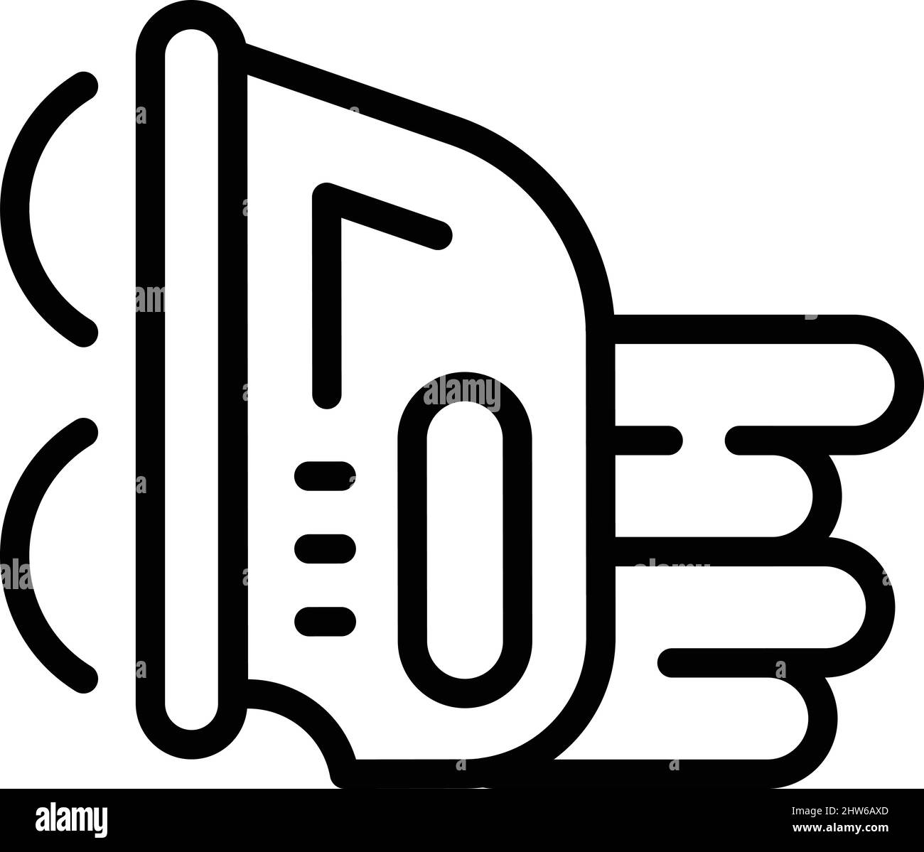 Electric steam iron inside Stock Vector Images - Alamy