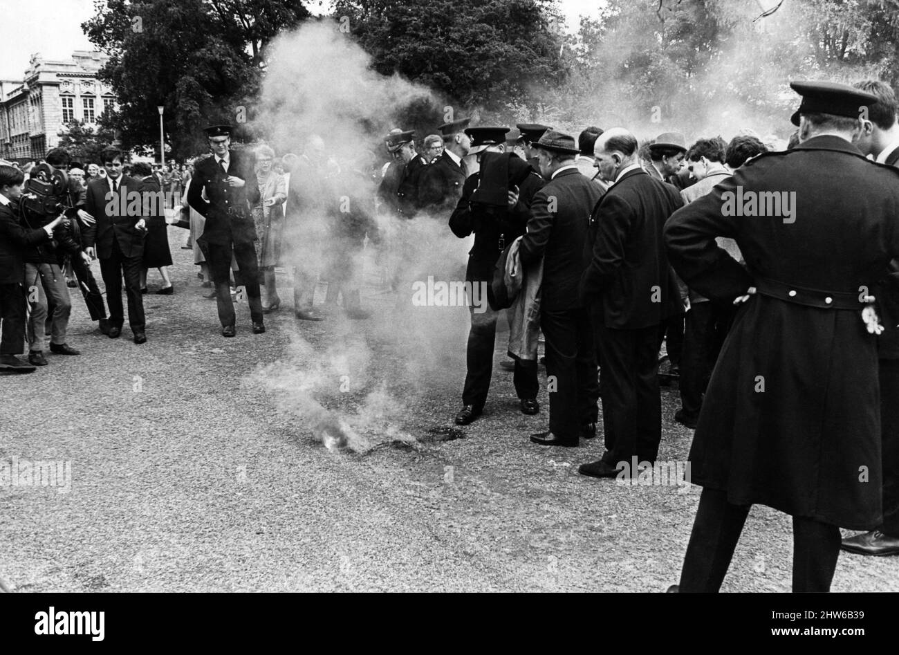 Smoke cloak Black and White Stock Photos & Images - Alamy