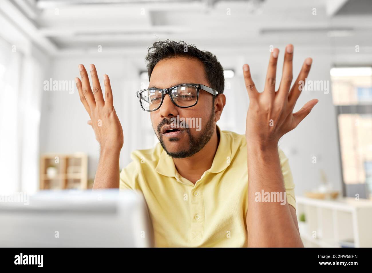 Stressed asian man sitting home hi-res stock photography and images - Alamy