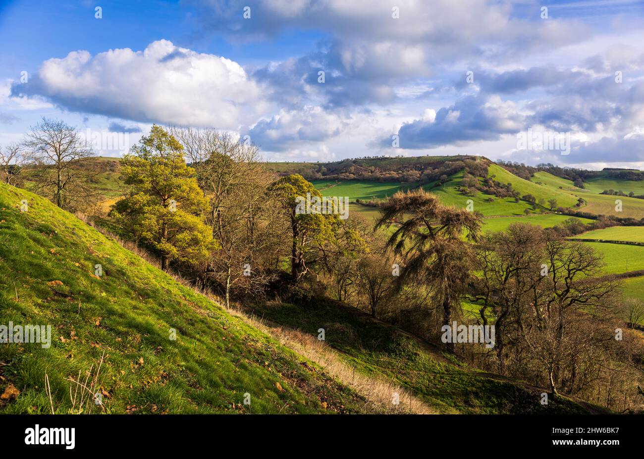 Beautiful countryside and magnificent views of the Somerset countryside ...
