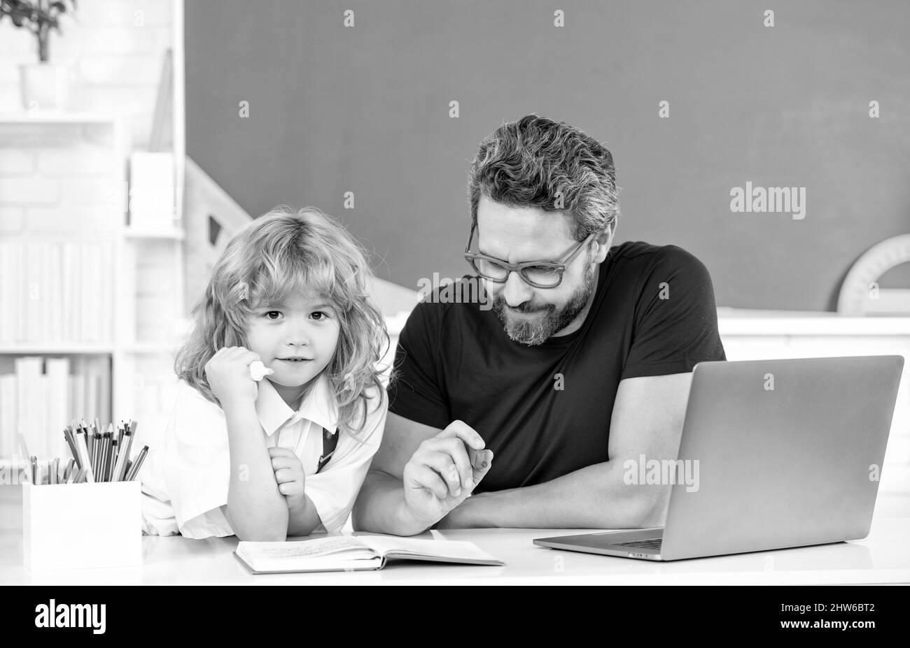 family blog. childhood and parenthood. small boy study with private ...