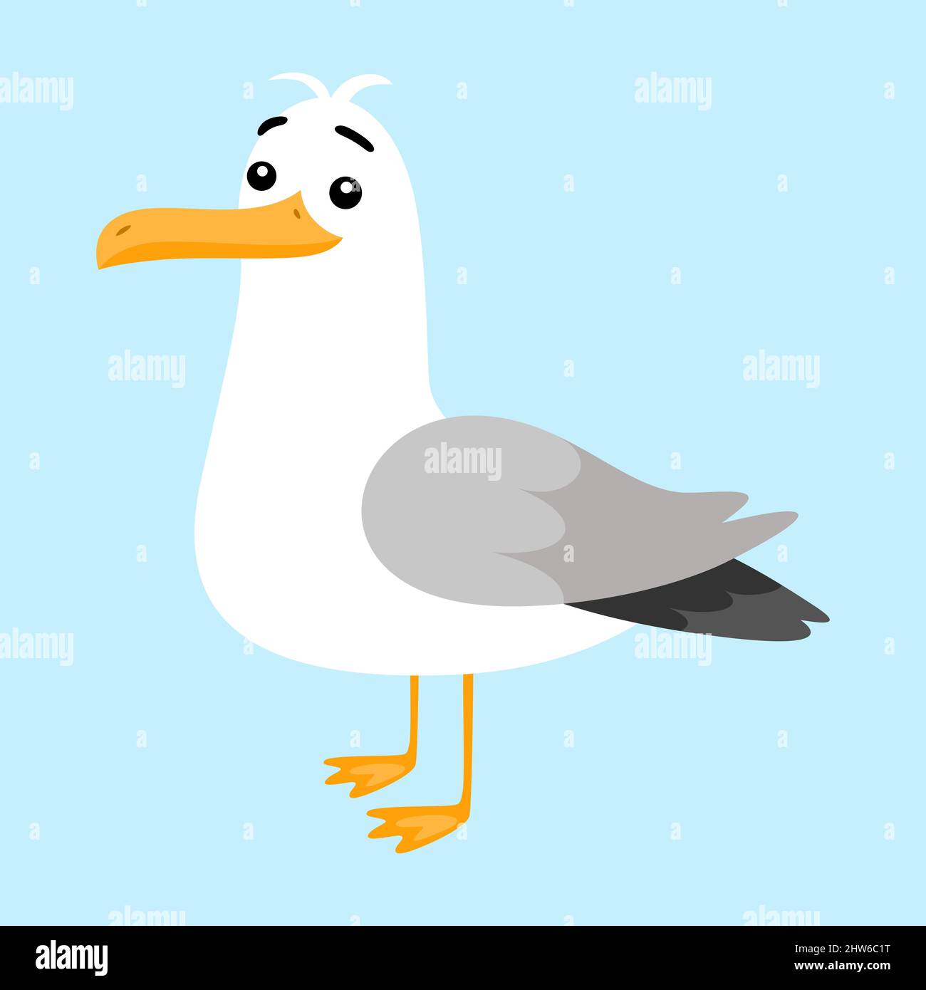 Funny seagull hi-res stock photography and images - Alamy