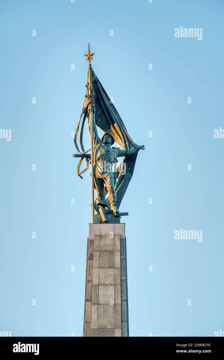 Slavin Monument, Bratislava, HDR Image Stock Photo - Alamy