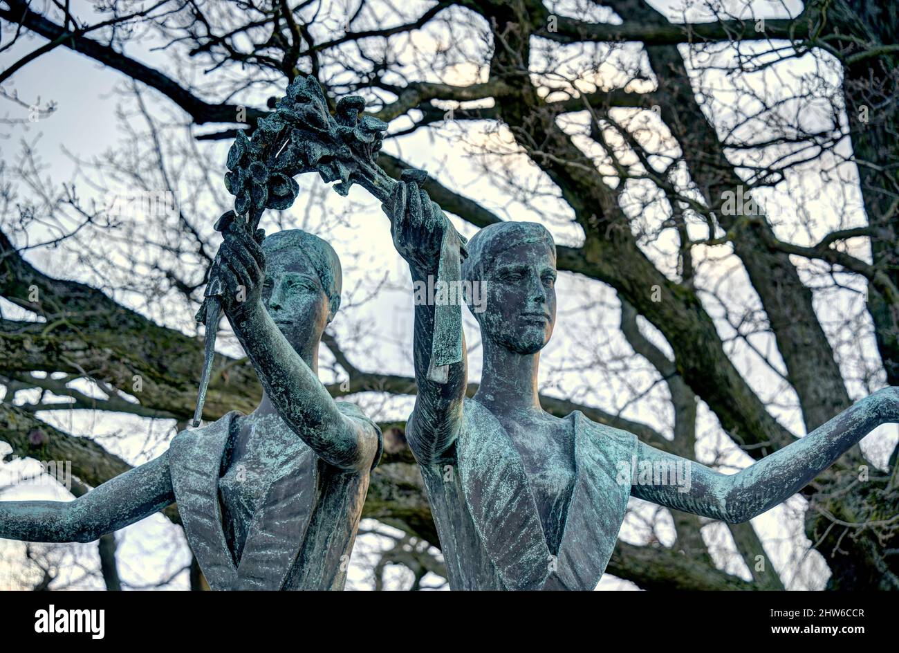 Slavin Monument, Bratislava, HDR Image Stock Photo - Alamy
