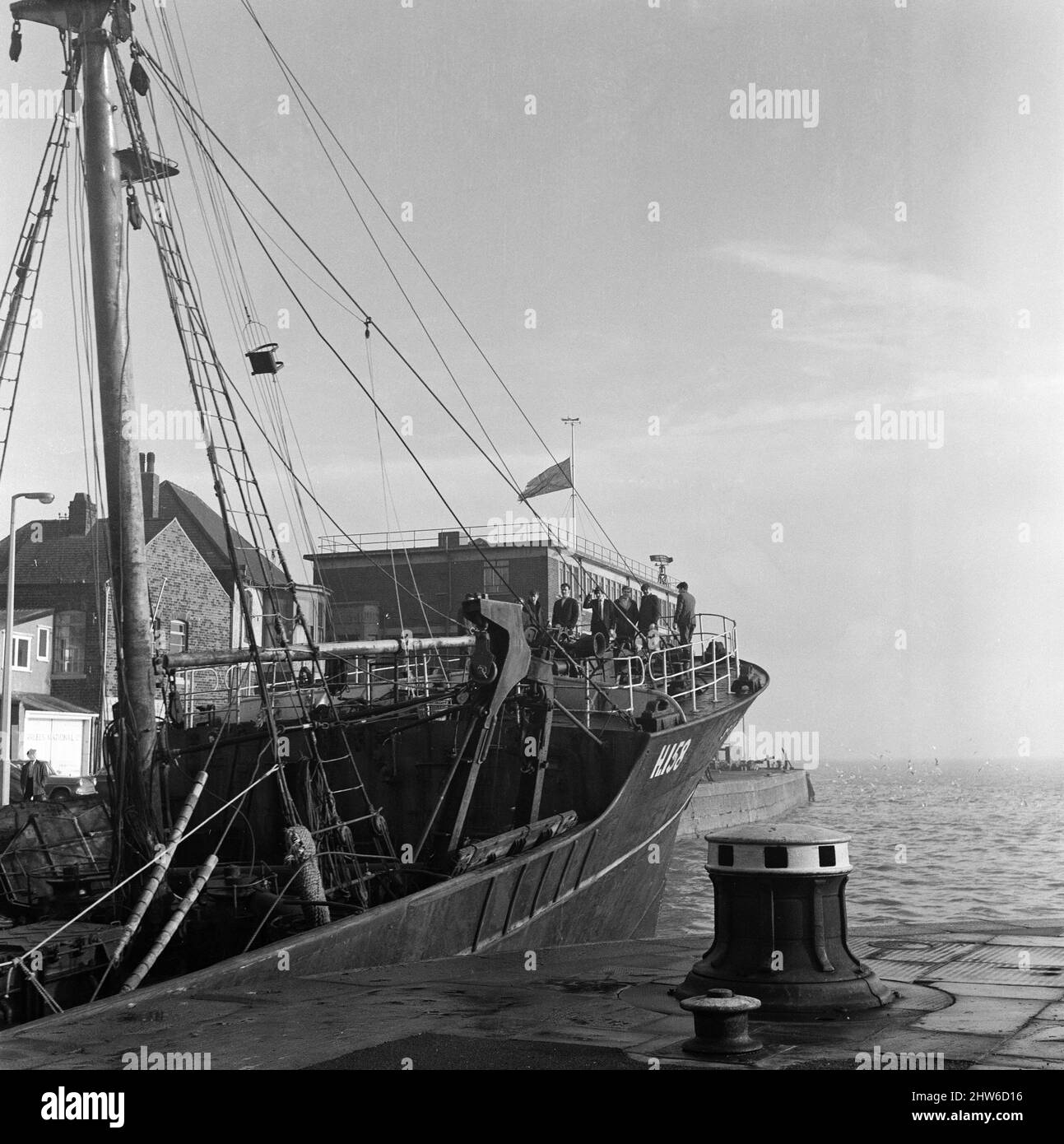 British trawlermen Black and White Stock Photos & Images - Alamy