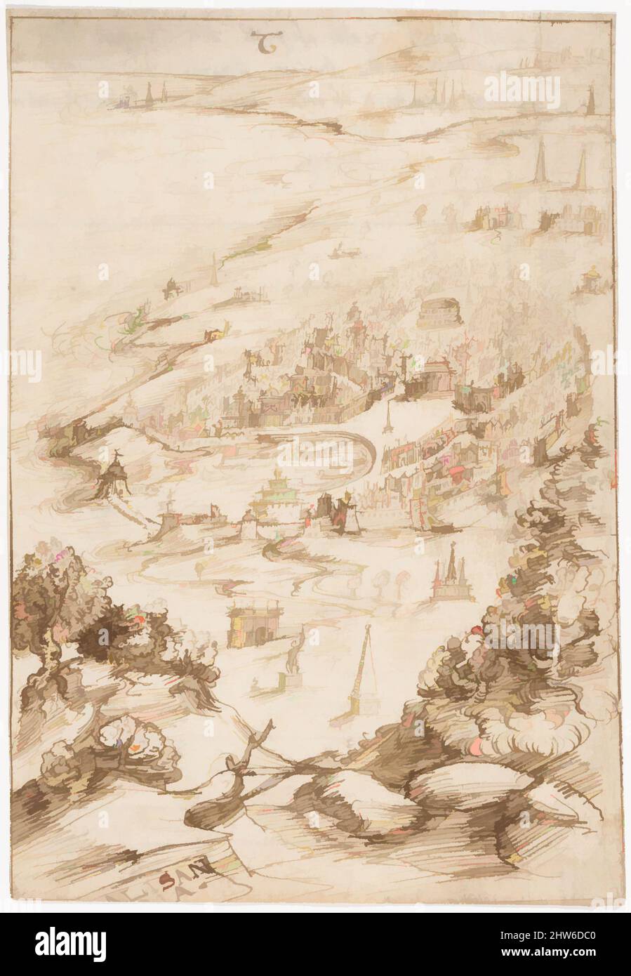 Art inspired by Recto: The Port City of Alexandria (? Allusion to ...