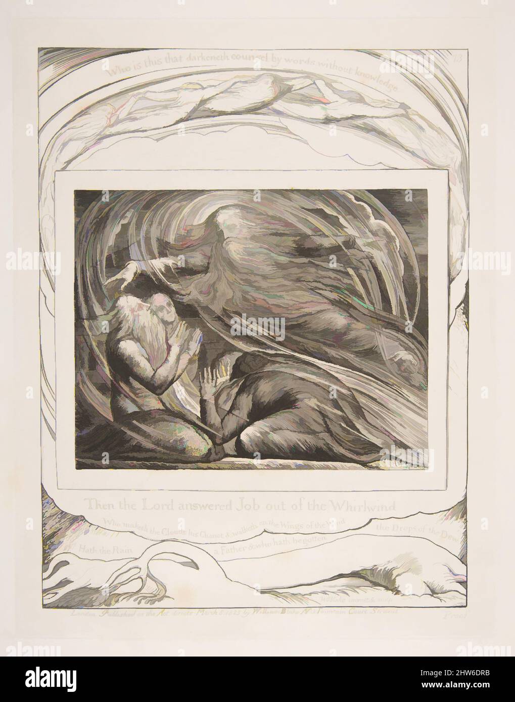 Art inspired by The Lord Answering Job out of the Whirlwind, from ...