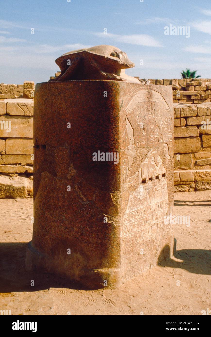 Karnak temple complex in Upper Nile, Egypt, about 2km from Luxor ...