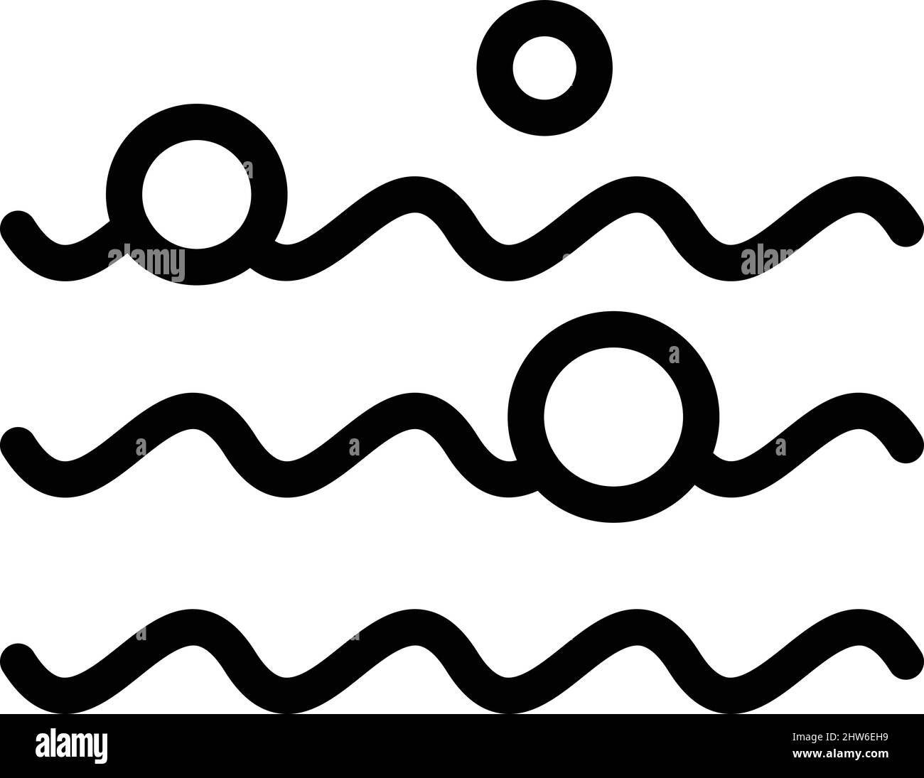 Wave emission Cut Out Stock Images & Pictures - Alamy