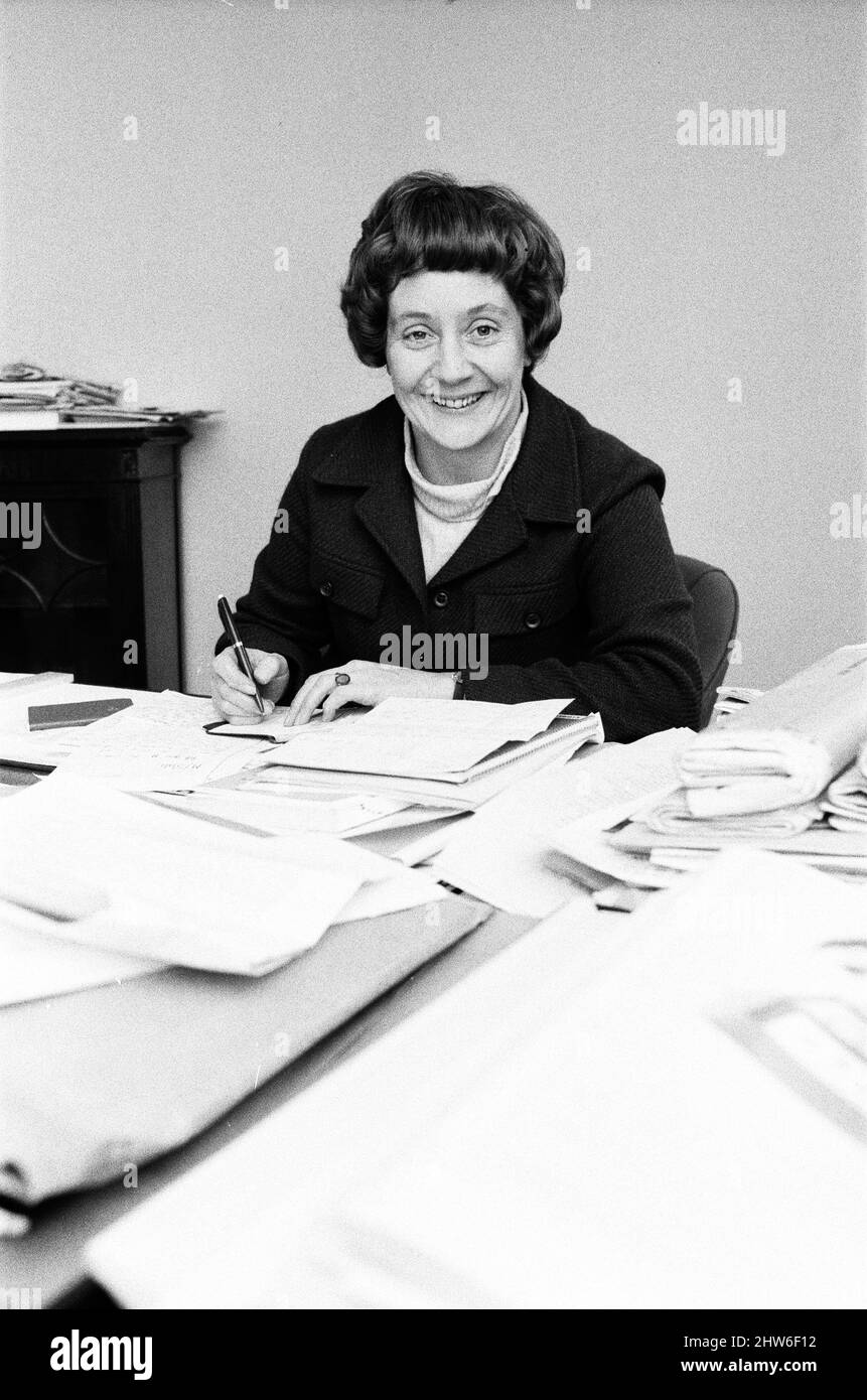 Minister of State for Education and Science Shirley Williams. 3rd ...