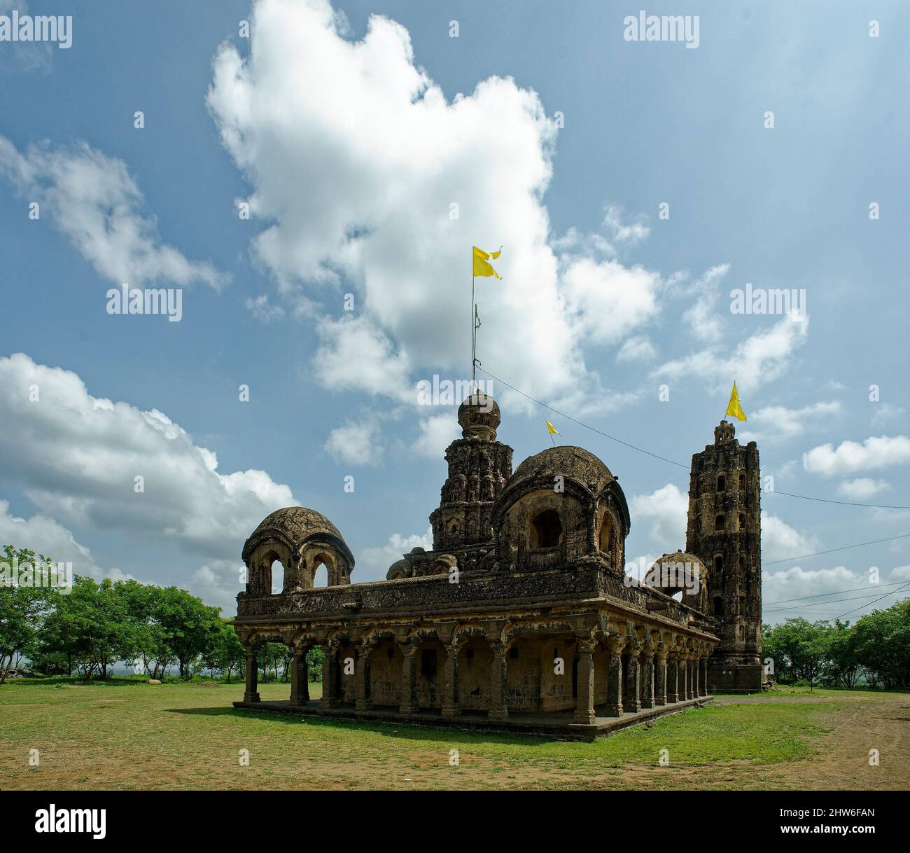Two huge Deepmala of Khandoba mandir(Temple) at Beed state Maharashtra ...