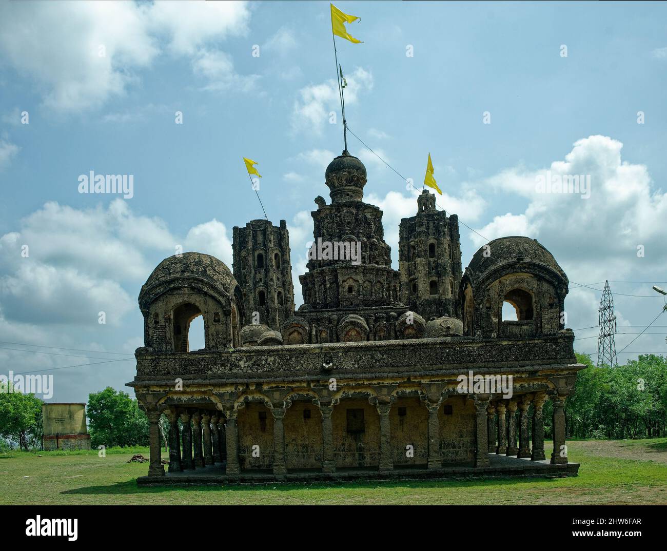 Two huge Deepmala of Khandoba mandir(Temple) at Beed state Maharashtra ...